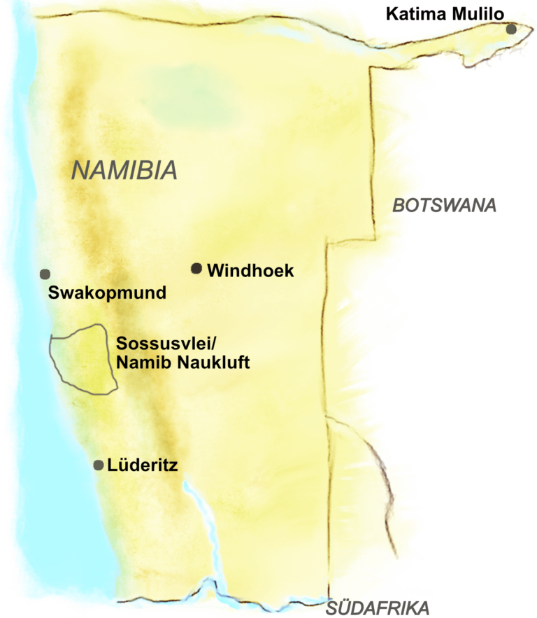 Reise in die Namib Wüste - GoSafari